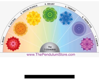 Crystal Divination Kit Crystal Spiral Bound Book, A Pendulum, 14 ...