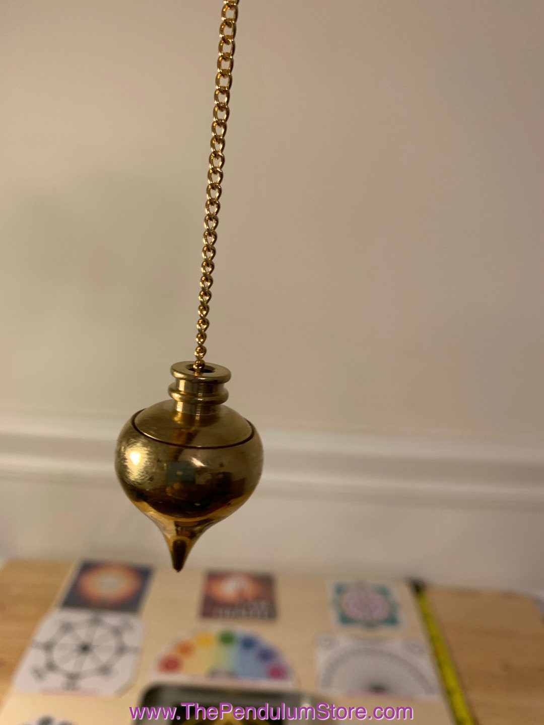 Mermet Witness Pendulum Kit With 3 Pendulum Dowsing Charts - Etsy