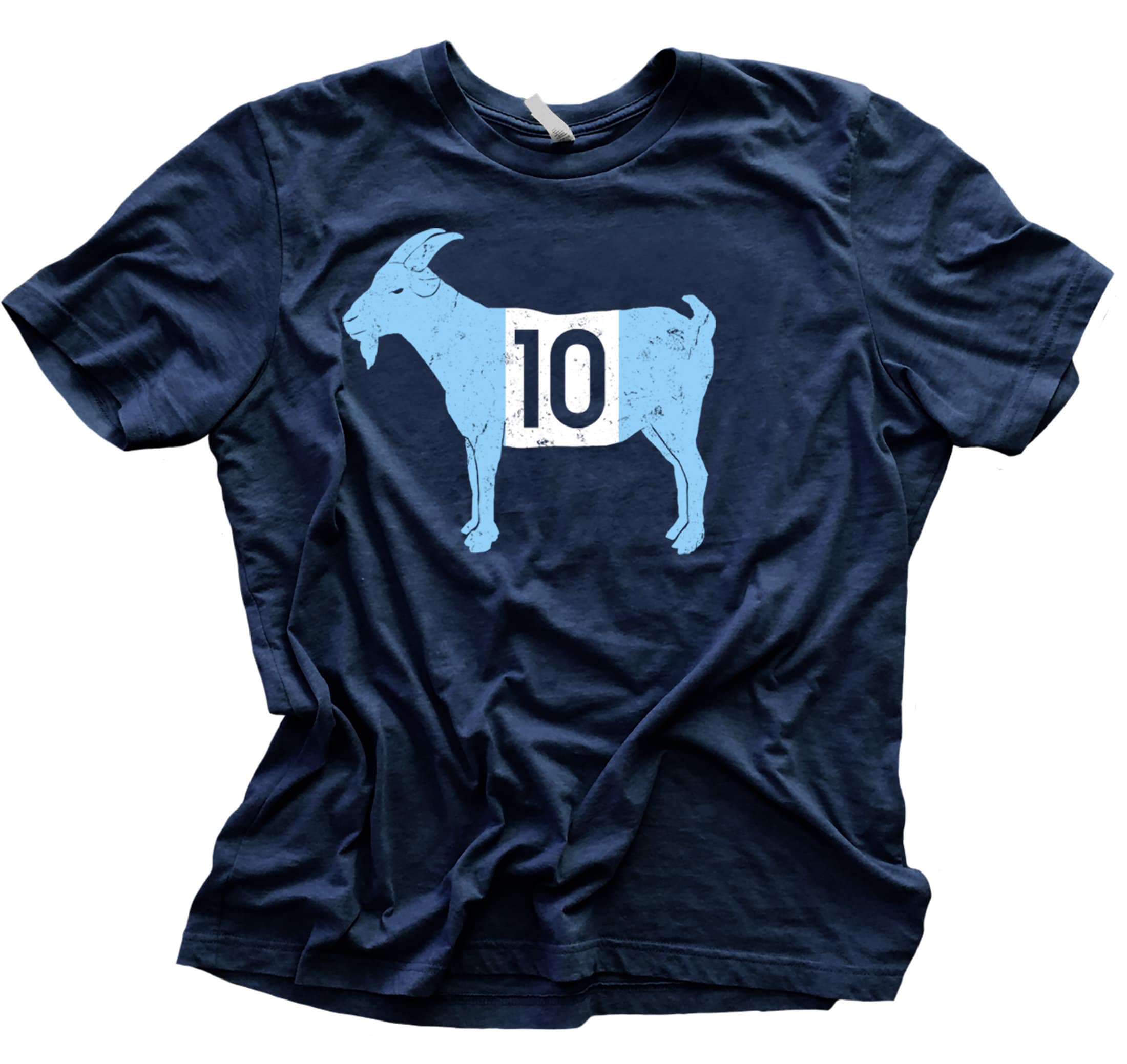 GOAT 10 - Vintage T-shirt - Official Goat Gear - Argentina Soccer - Etsy