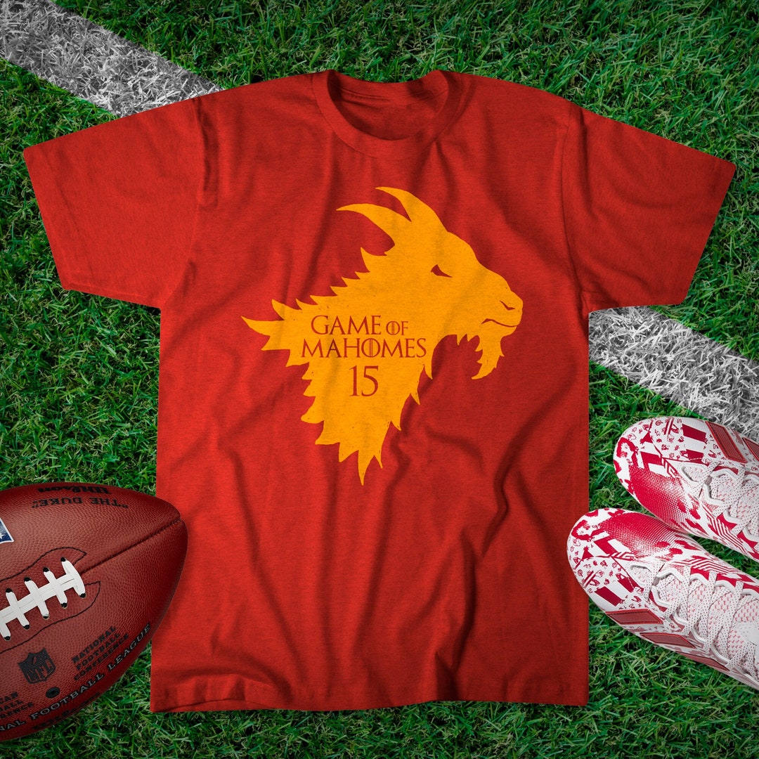 Game of Mahomes T-shirt - Vintage Kansas City Football GOAT Tee - Etsy