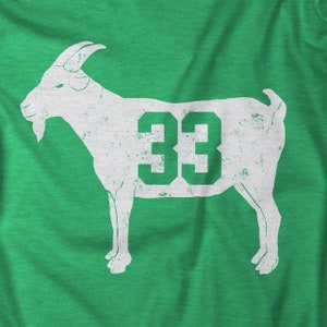 GOAT 33 Vintage Bird T-shirt Official Goat Gear Boston Basketball - Etsy