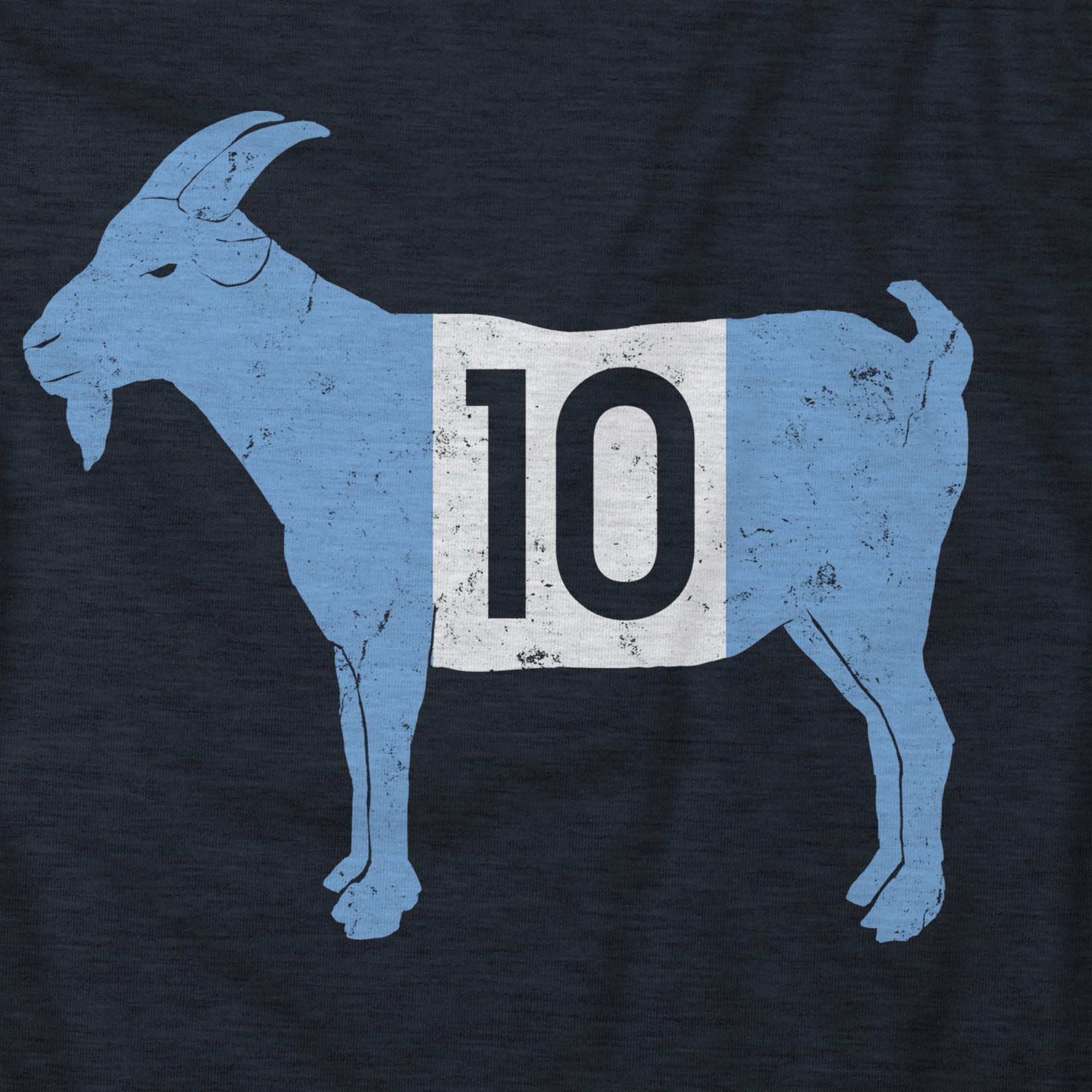 GOAT 10 Vintage T-shirt Official Goat Gear Argentina Soccer - Etsy