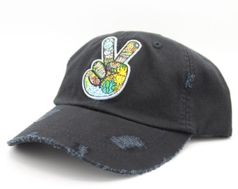 Peace Sign Hat | Etsy
