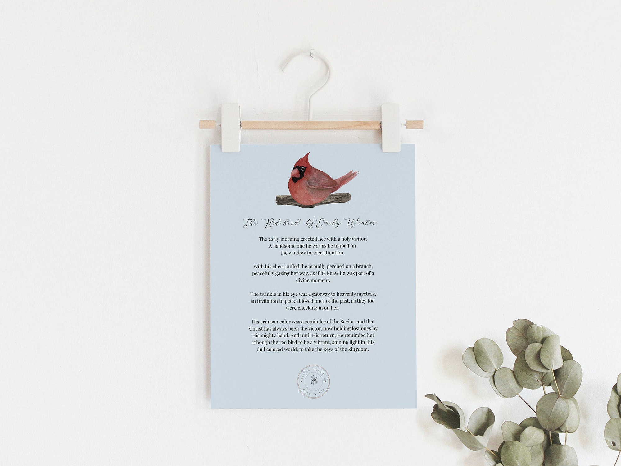 Sympathy Card Sympathy Poem Cardinal Gift Cardinal Art - Etsy