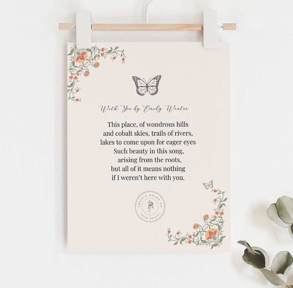 Love Poem Love Poetry Poem for Him Poem for Her Poem for - Etsy