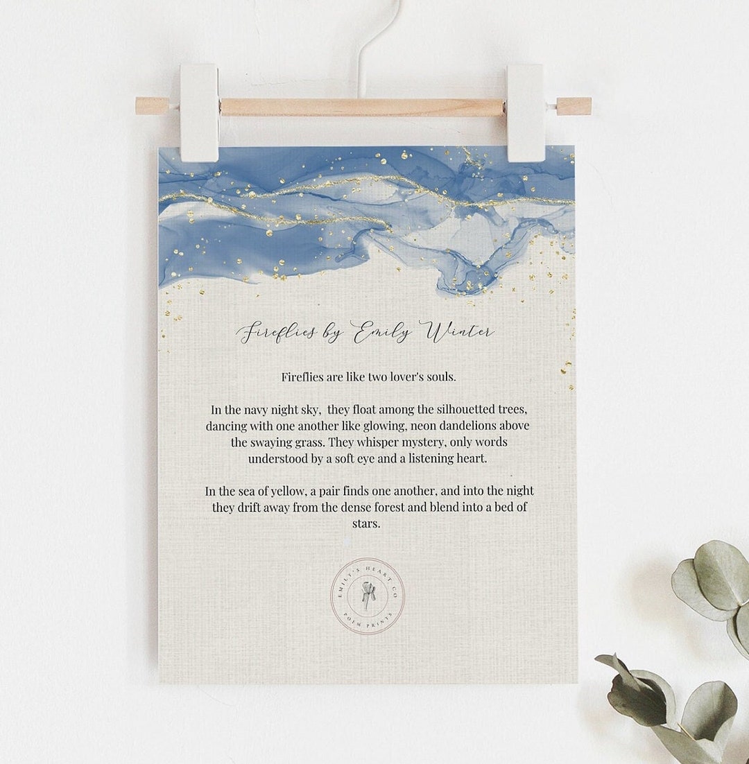Valentine's Day Poem, Love Poem, Firefly Poem, Firefly Art, Firefly ...