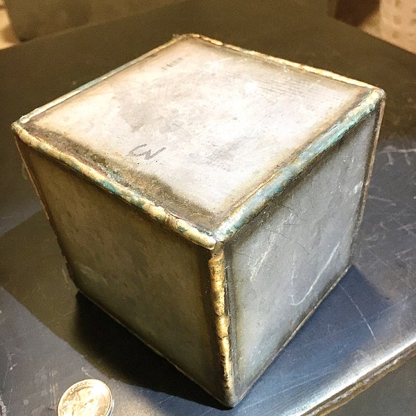 Metal Cube - Etsy