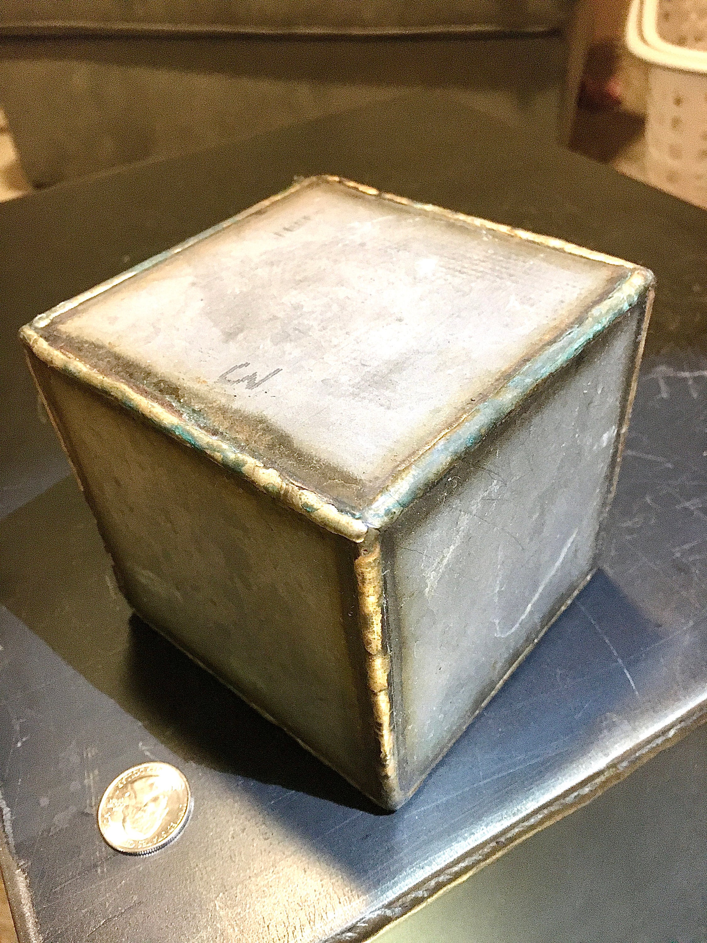 Metal Cube - Etsy