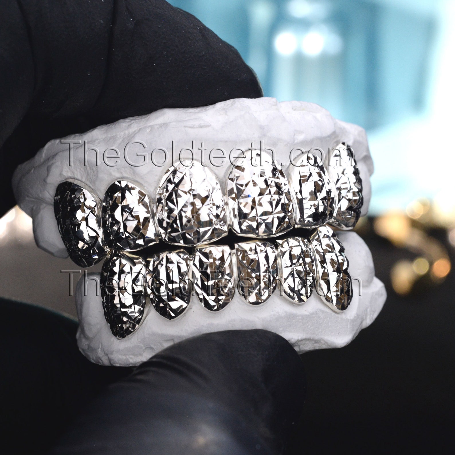 Custom Silver Grillz 925 Sterling Silver Teeth Real Princess - Etsy