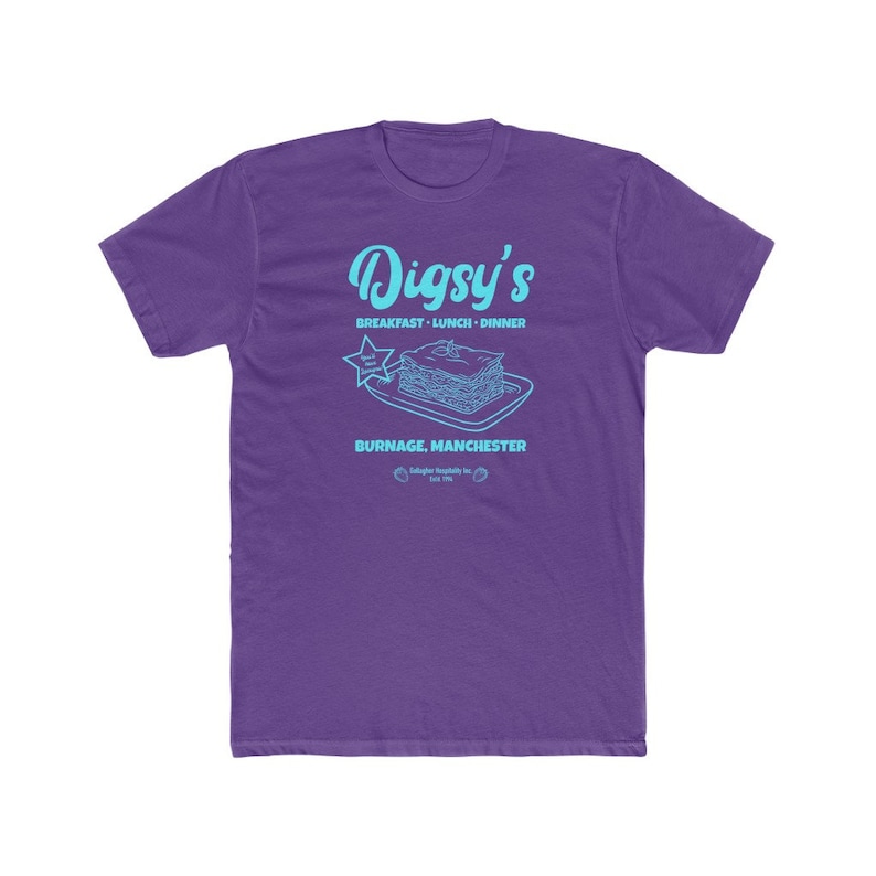 Digsy's Dinner Oasis T-shirt. Funny T-shirt. Definitely Maybe. Liam ...