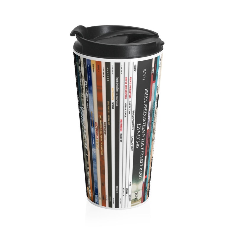 Bruce Springsteen Albums Stainless Steel Travel Mug - Etsy