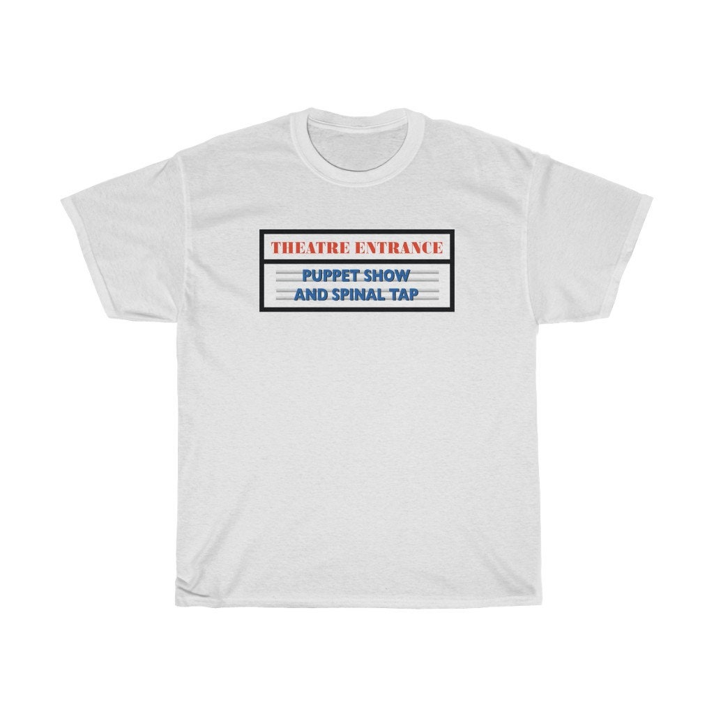 Spinal Tap + Puppet Show T-shirt. This is Spinal Tap. Polymer Records ...