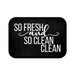 So Fresh and so Clean Clean Bath Mat, Funny Bath Mat, Cute Bathroom ...