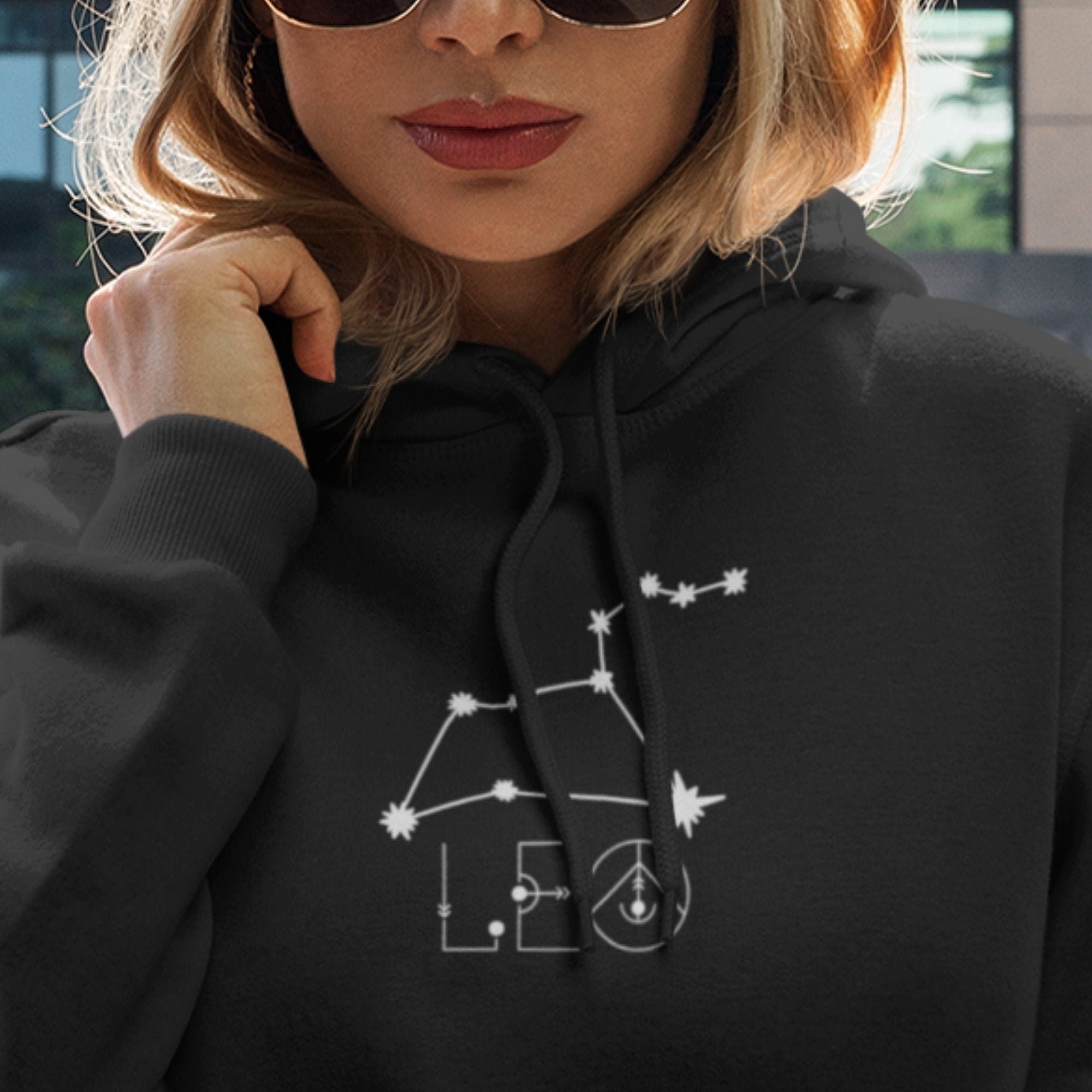 Leo Hoodie Leo Sweatshirt Leo Gift Leo Hooded Sweatshirt | Etsy