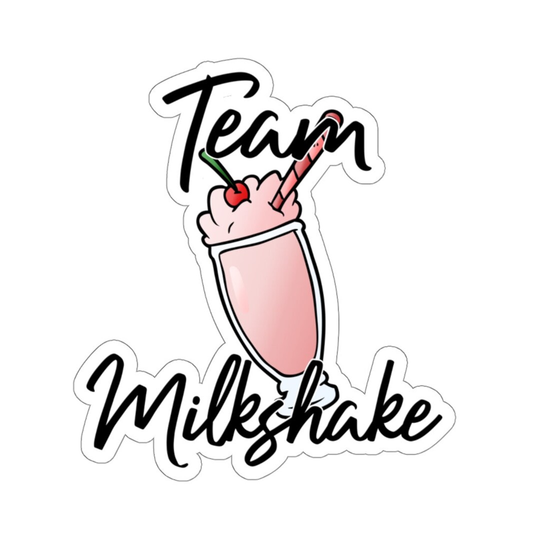 Team Milkshake ATWWD Podcast Fan Art Sticker, Kiss-cut Sticker, Crime ...