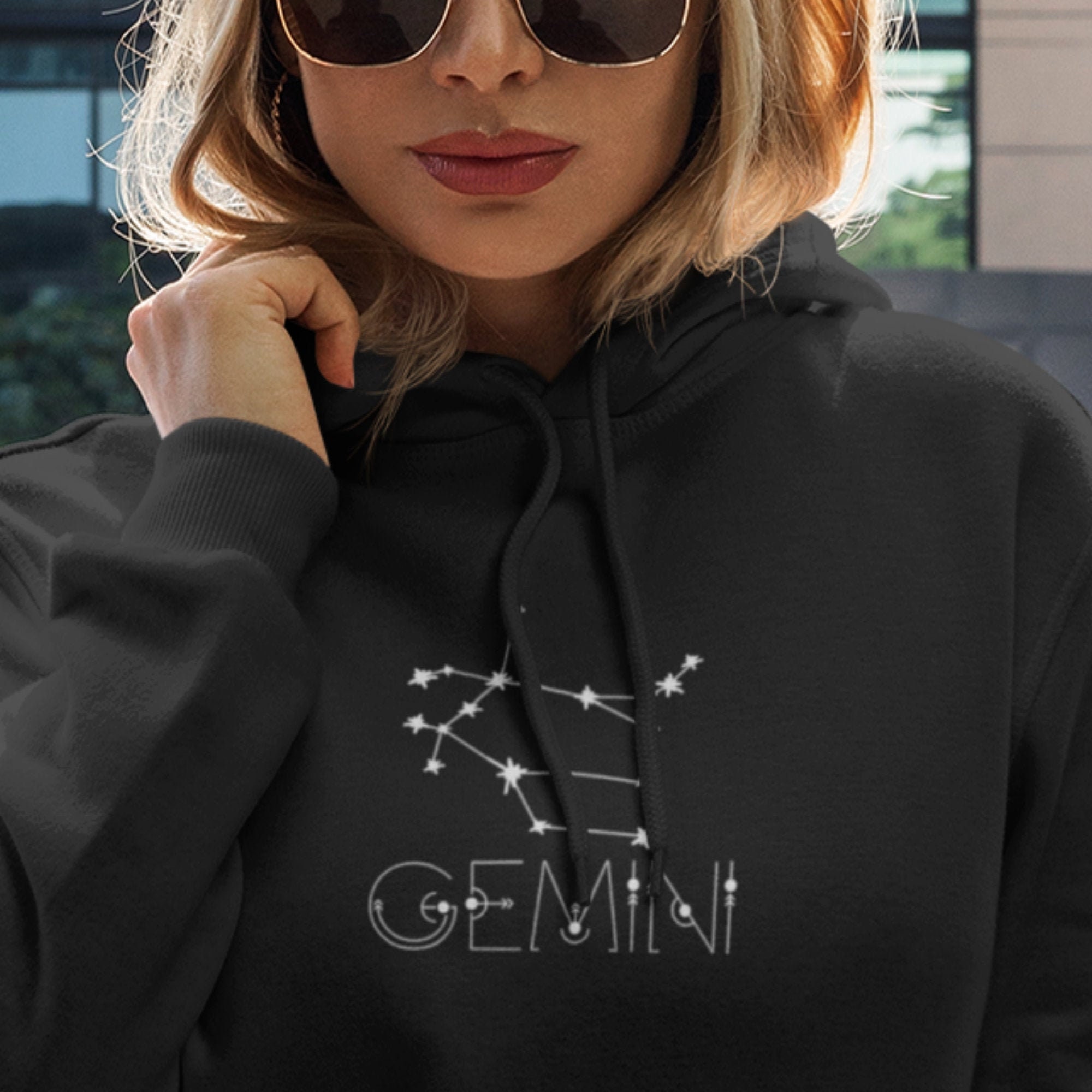 Gemini Hoodie Gemini Sweatshirt Gemini Gift Gemini Hooded | Etsy