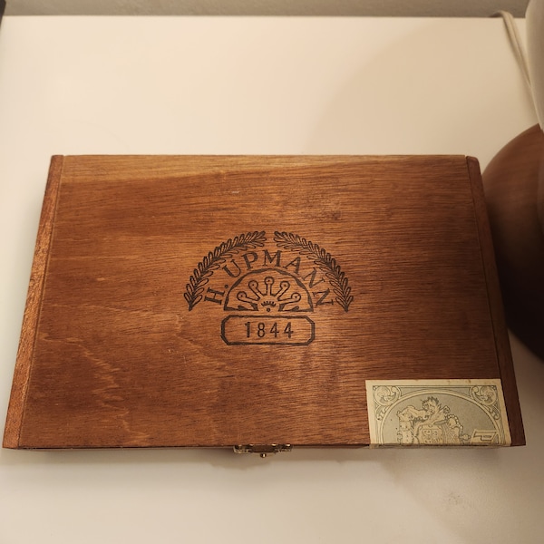 Wooden Cigar Box - Etsy