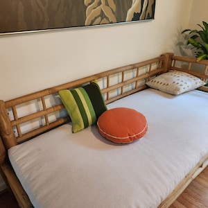 Handmade Bamboo Daybed, a Sanctuary of Tranquility Created With Skilled ...