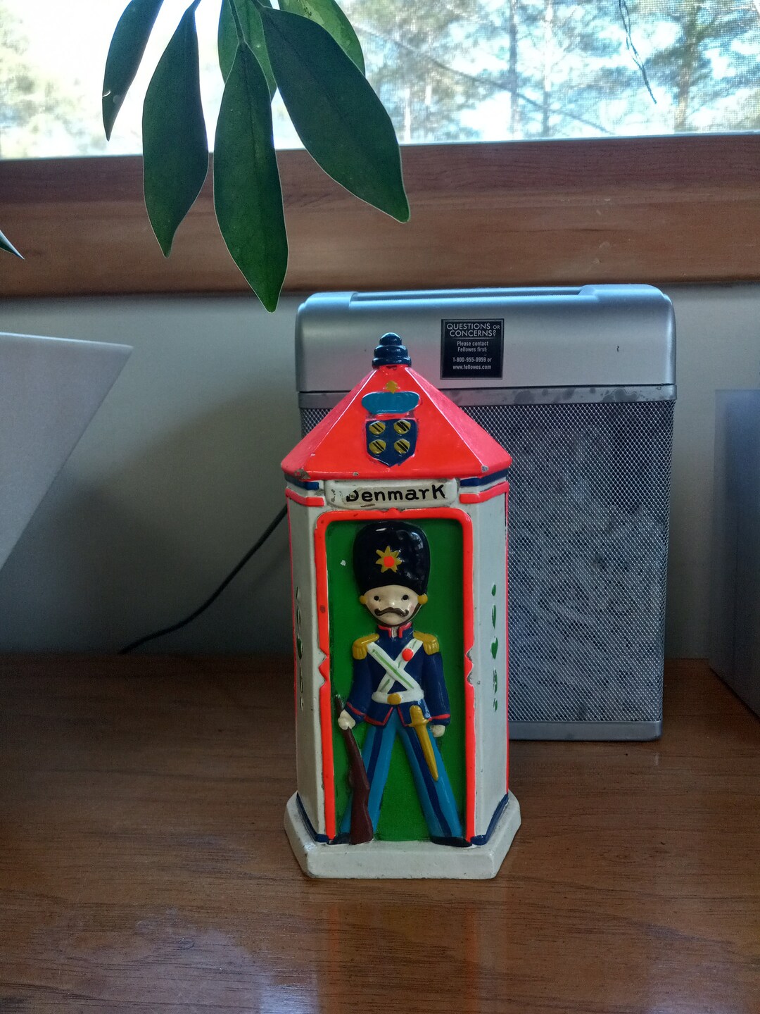 Vintage 1960s Denmark Guard Money Bank, Earl Bernard Kitsch Piggy Bank ...