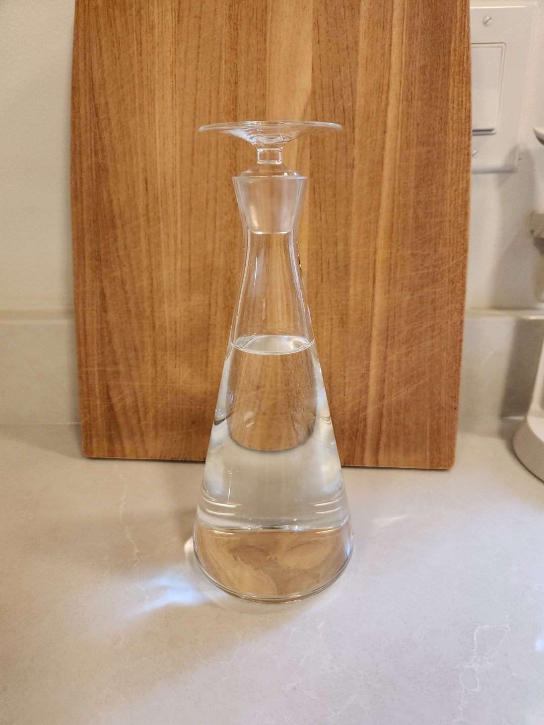 Minimalist Modern MCM (mid-century Modern) Decanter, a Sleek and ...