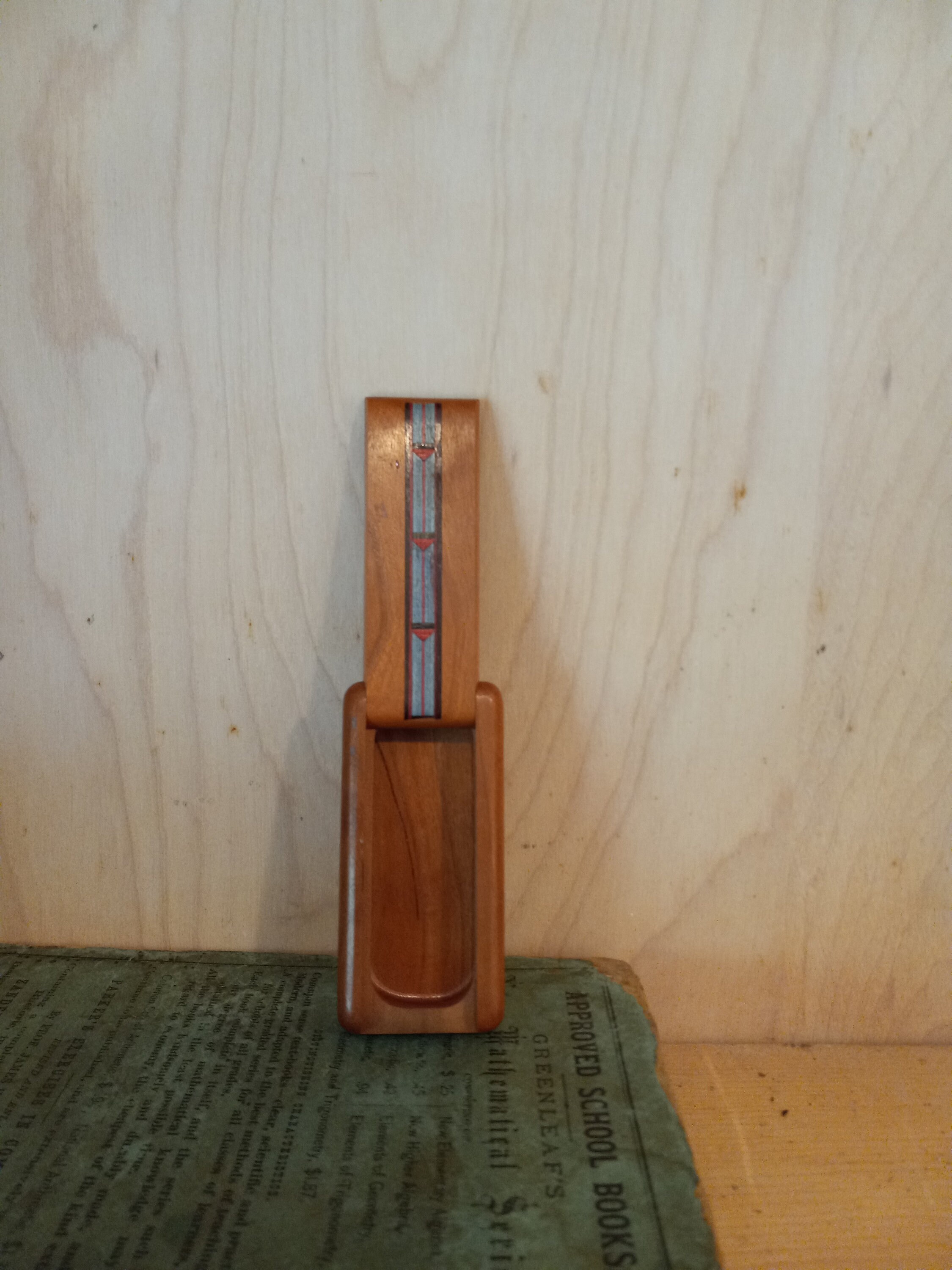 Secret Jewelry Box Vintage Small Hand Made Art Work Walnut 1979 - Etsy