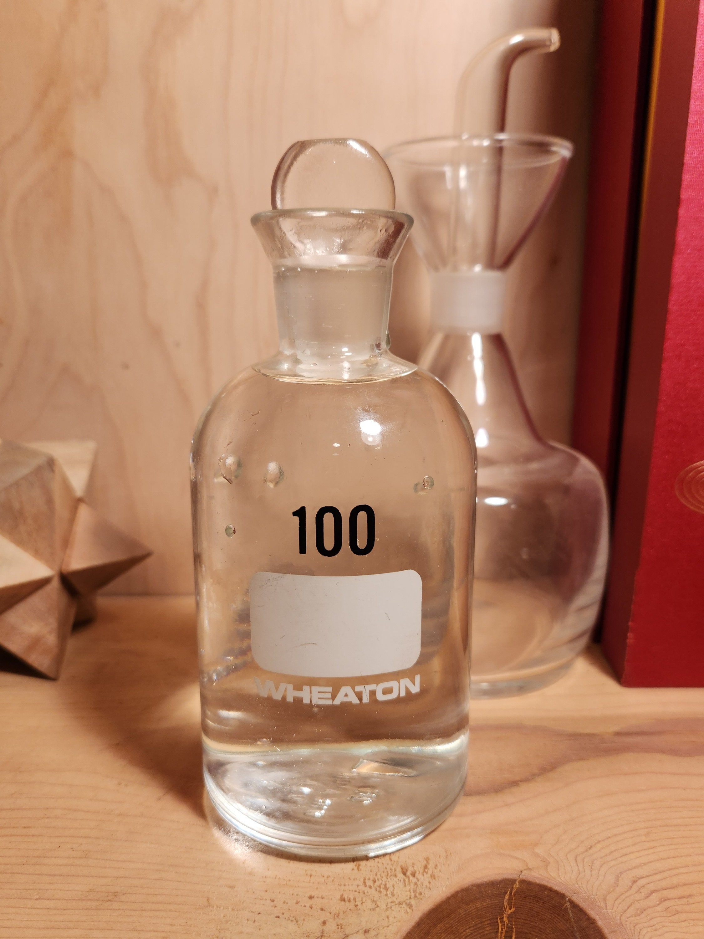 Vintage Wheaton Glass Apothecary Bottle Super Rare - Etsy
