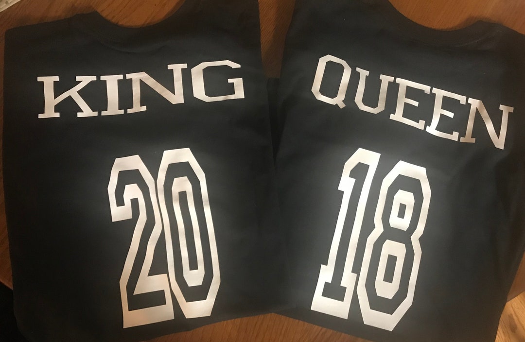 Custom King & Queen Shirts - Etsy