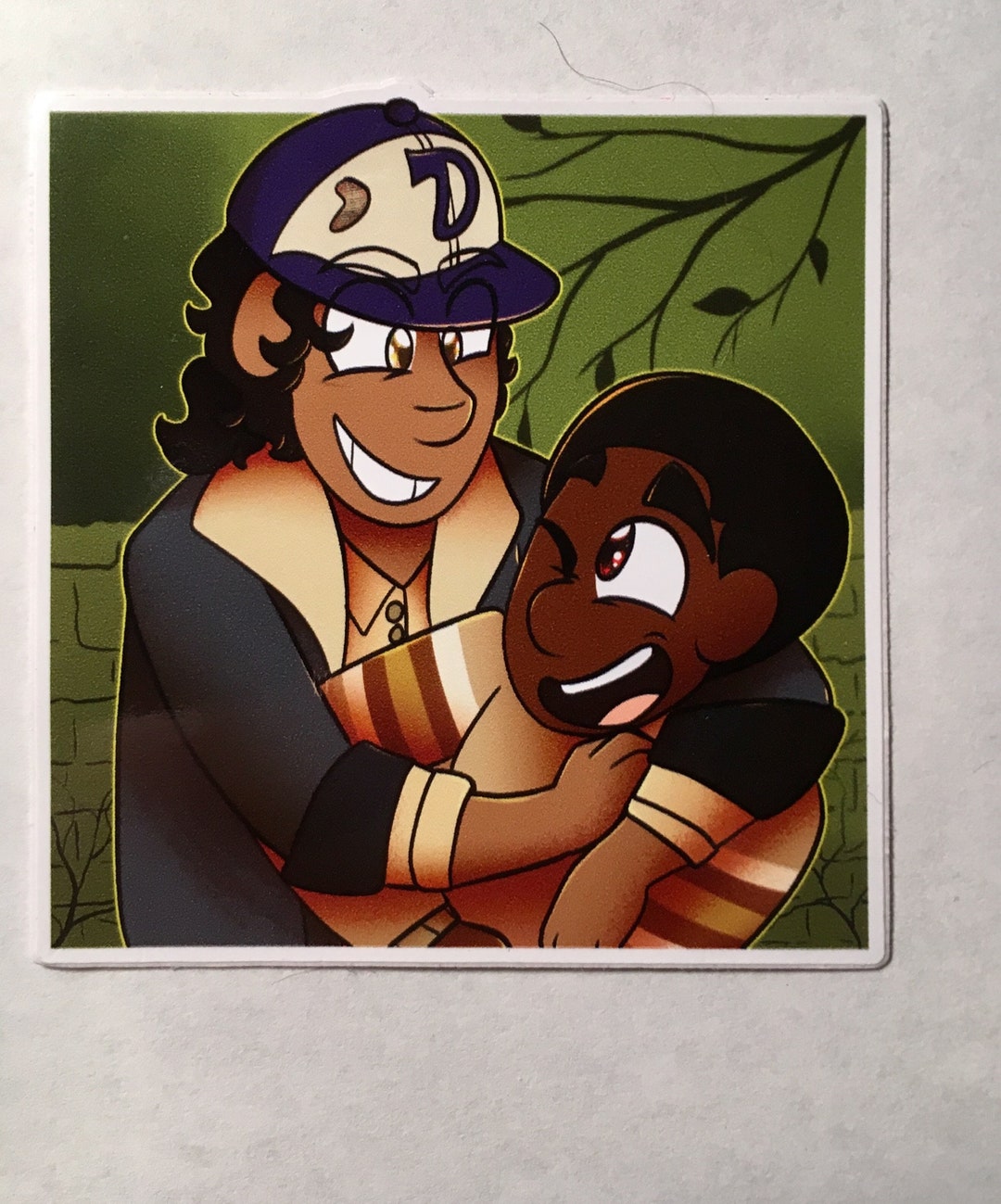 Clementine and AJ Sticker - Etsy