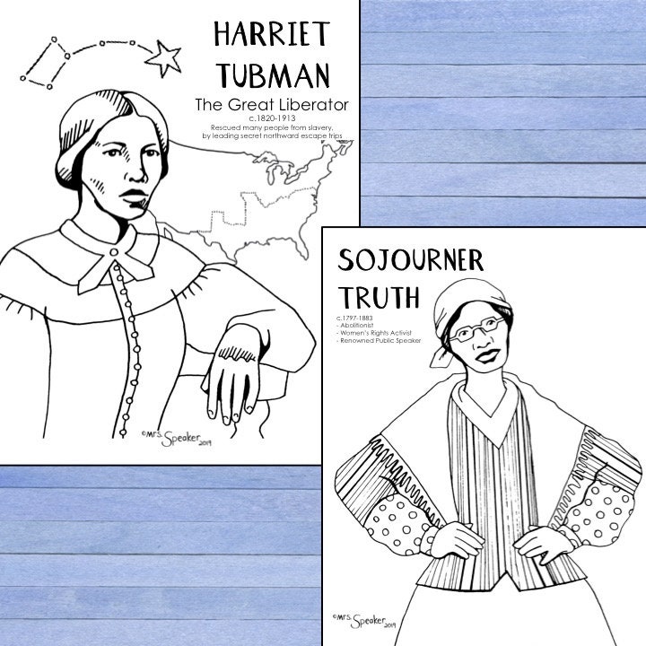 Abolitionist Coloring - Etsy