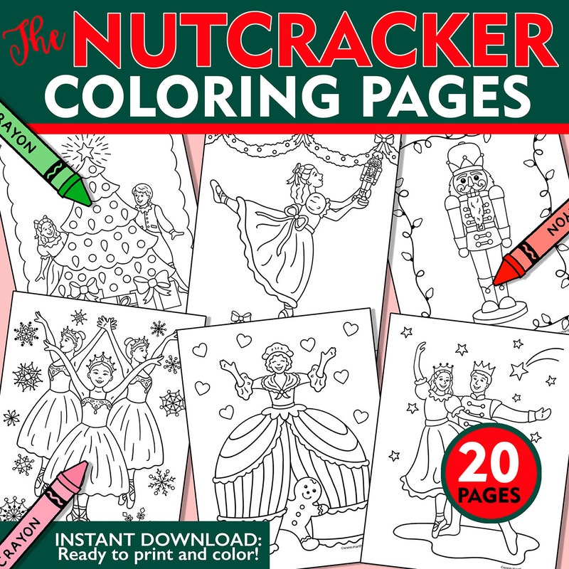 Nutcracker Book Printable - Etsy