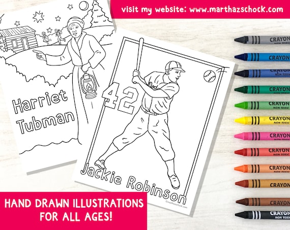 Jackie Robinson Coloring Pages