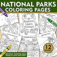 Arches Coloring Page /national Park Coloring Page /digital Download ...