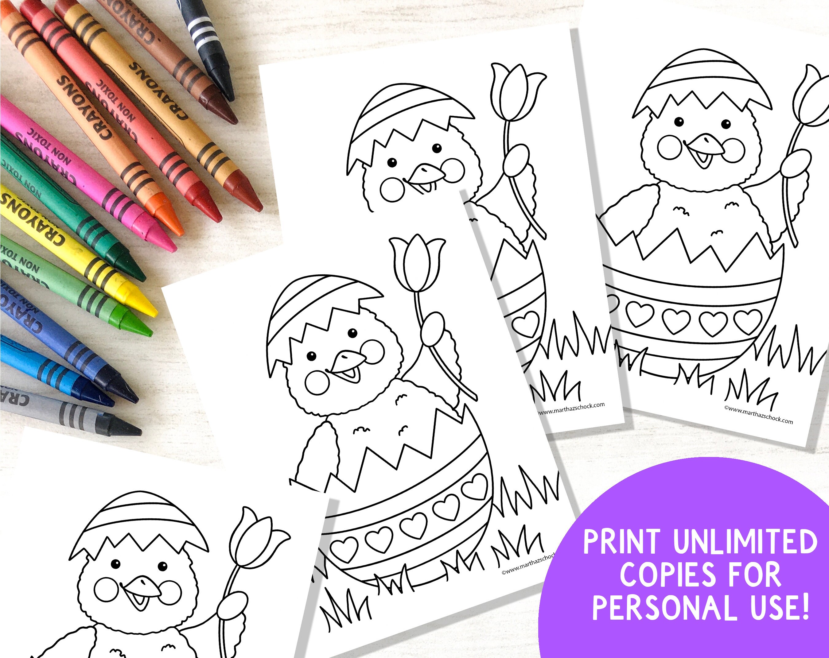 Easter Coloring Pages, Kids Easter Coloring Pages, Easter Coloring ...