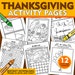 Thanksgiving Activity Pages: Mazes, Dot-to-dots (PDF Download) - Etsy