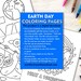 Earth Day Coloring Pages: Kids Activity Book (PDF Download) - Etsy