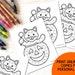 Halloween Dot Marker Coloring Pages: Fine Motor Activity (PDF) - Etsy