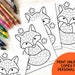 Fall Dot Marker Activity: Fine Motor Coloring Pages (PDF Download) - Etsy
