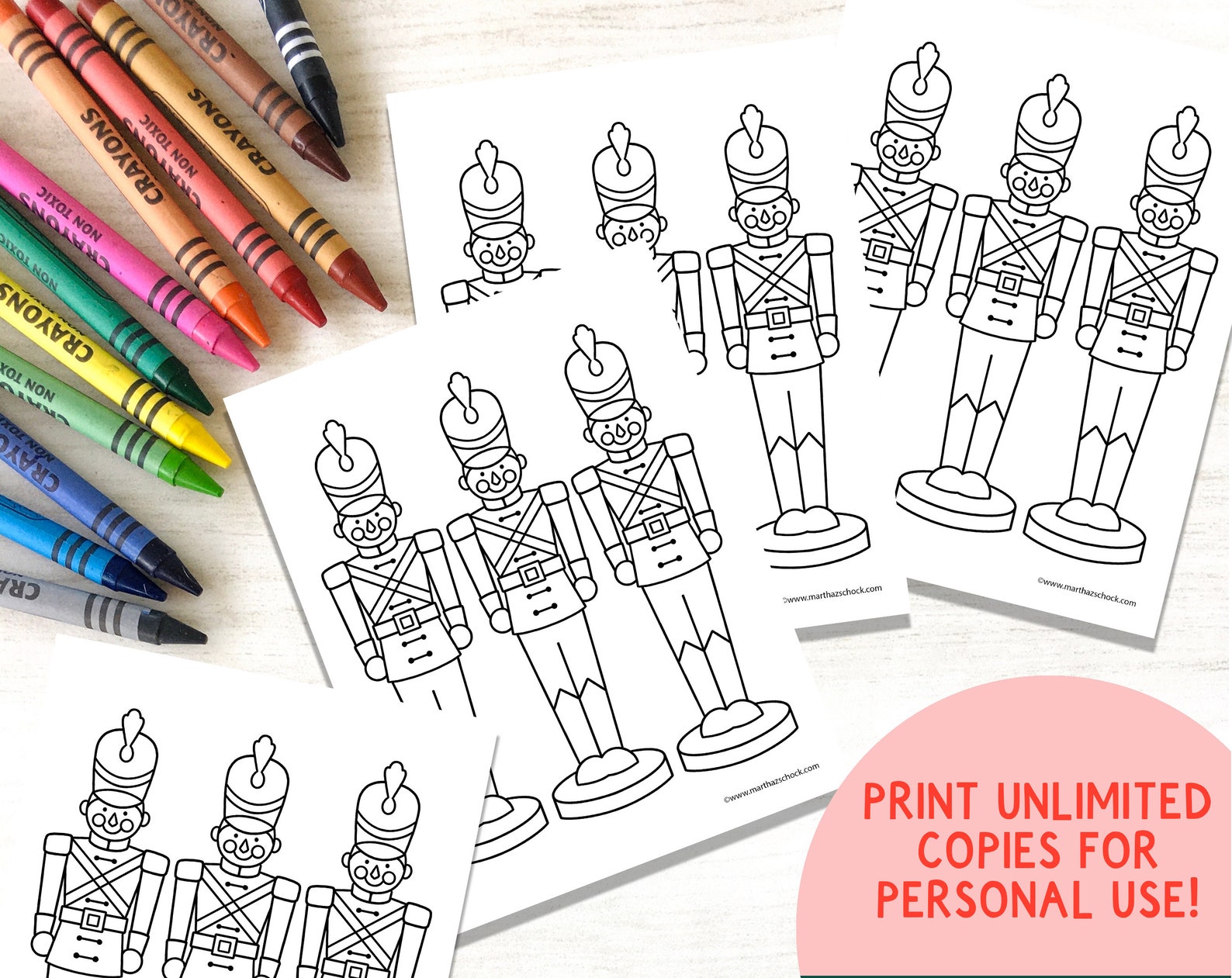 The Nutcracker Coloring Pages, Printable Coloring Pages for Kids ...