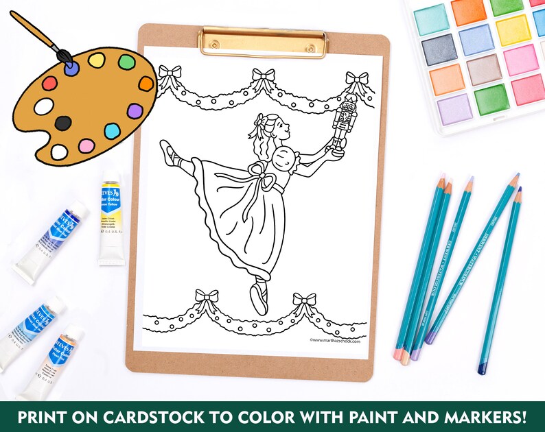 The Nutcracker Coloring Pages, Printable Coloring Pages for Kids ...