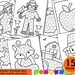 Fall Dot Marker Activity: Fine Motor Coloring Pages (PDF Download) - Etsy