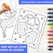 Winter Dot Marker Printable, Winter Do a Dot Activity, Dot Marker Fine ...