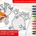 Farm Animals Dot Marker Coloring Pages: Fine Motor Skills (PDF) - Etsy