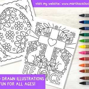 Easter Coloring Pages, Kids Easter Coloring Pages, Easter Coloring ...