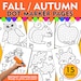 Fall Dot Marker Activity: Fine Motor Coloring Pages (PDF Download) - Etsy