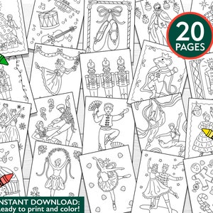 The Nutcracker Coloring Pages, Printable Coloring Pages for Kids ...