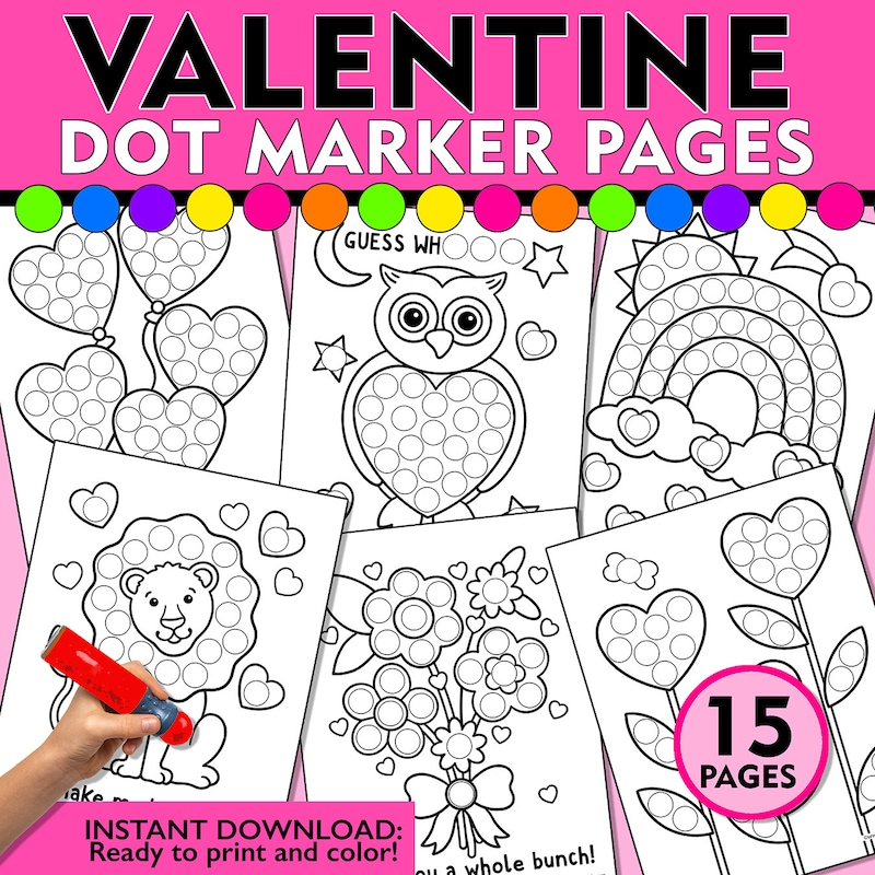 Valentines Day Learning Printables - Etsy