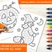 Halloween Dot Marker Coloring Pages: Fine Motor Activity (PDF) - Etsy
