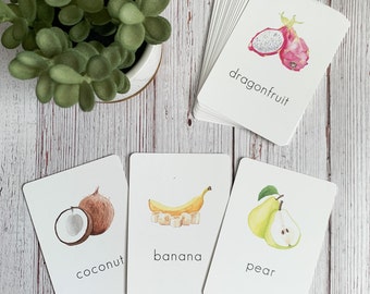 Nutrition Flash Cards - Etsy