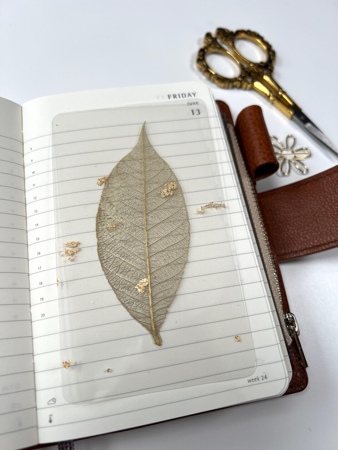 Pressed Flower Planner Page Markers, Pressed Flower Bookmarks ...