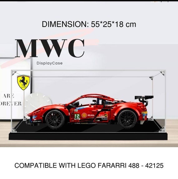 Display Case Acrylic Box Compatible With LEGO Ferrari 488 - Etsy Australia